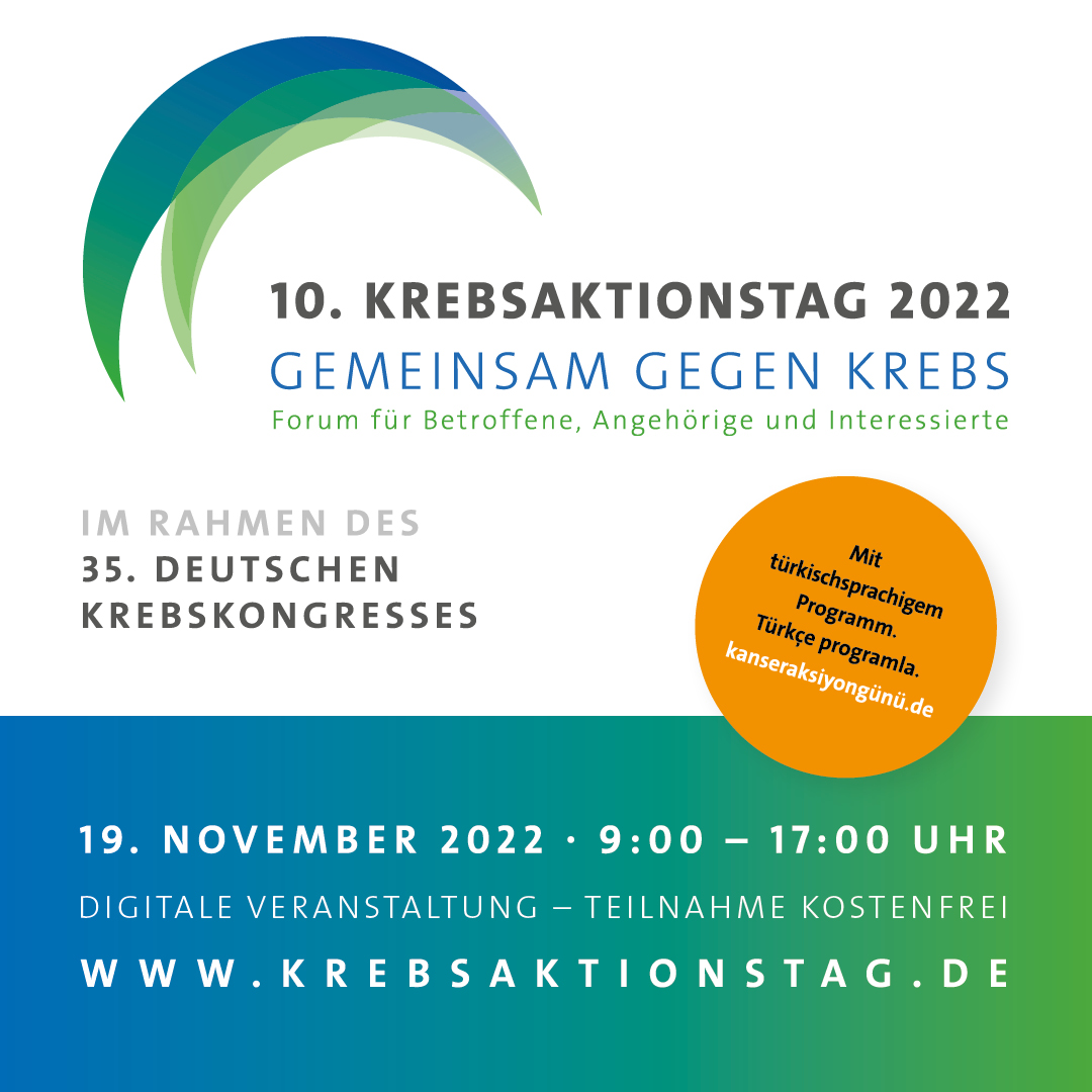 10. KREBSAKTIONSTAG 2022 - CCC | Uniklinikum Erlangen
